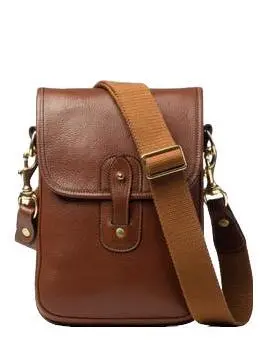 Ghurka Harlow Iii No. 205 Crossbody Bag - Vintage Chestnut Leather