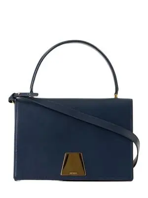 Akris Medium Alice Top Handle Bag - Denim
