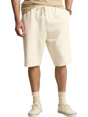 Polo Ralph Lauren Big & Tall Loopback Fleece Shorts - Clubhouse Cream