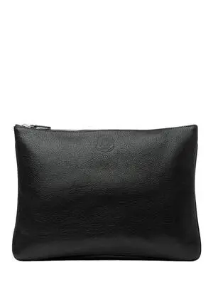 Ghurka Pouch Iii No. 65 - Vintage Black Leather