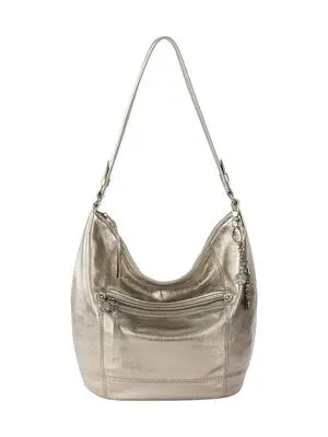 THE SAK Sequoia Leather Hobo Bag Pyrite