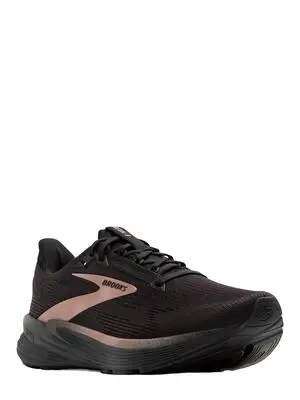 Brooks Revel Running Shoe - Black/black/rose Gold