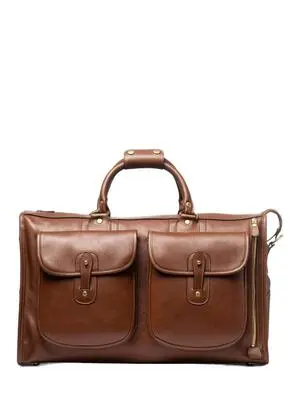 Ghurka Express No. 2 Travel Bag Vintage Chestnut Leather