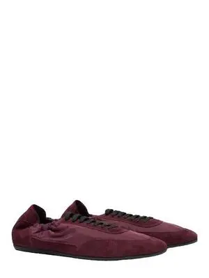 SCAROSSO Leggera Sneakers - Burgundy - Nylon