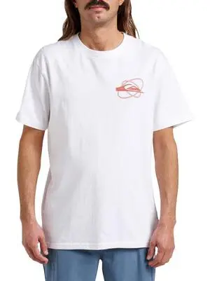 Quiksilver Wave Festival Graphic T-shirt - White