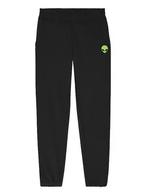 DALIX Alien Heavyweight Fleece Sweatpant - Black