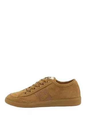 Isabel Marant Klyce Lace Up Sneakers - Cognac