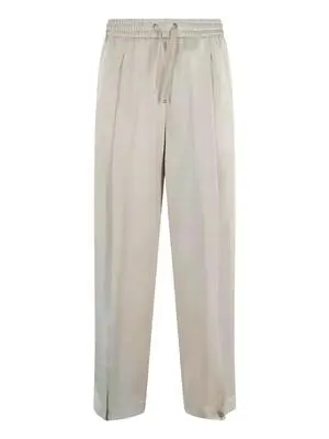 Herno Pleated Drawstring Pants - Neutrals
