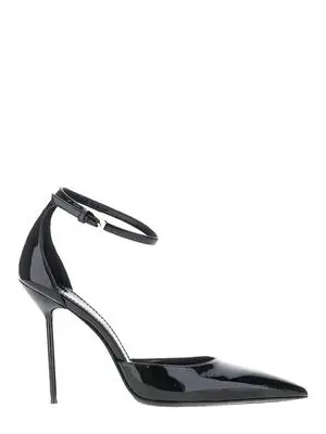 Paris Texas 105mm Lidia Patent-Leather Pumps Black