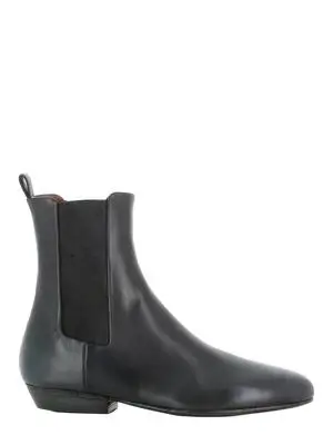 MARSÈLL Elastic-Panel Leather Boots