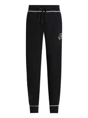 Dolce & Gabbana Cotton Track Pants - Black