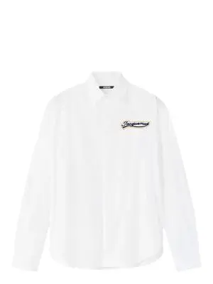 Jacquemus Logo-patch Shirt - White