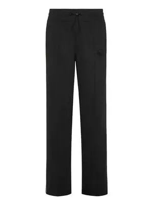 PLEIN SPORT Logo-patch Track Pants - Black