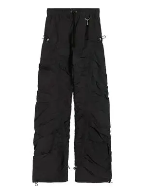 Reese Cooper Cinched-panel Trousers - Black