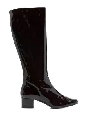 CAREL 45mm Malaga Leather Knee-high Boots - Brown