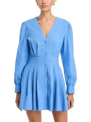 Ramy Brook Julianna Shirt Dress - Cornflower Blue