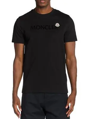 Moncler Short Sleeved Tee - Black