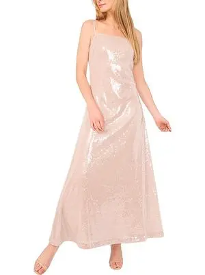 TED BAKER LONDON Sequin Maxi Slip Dress