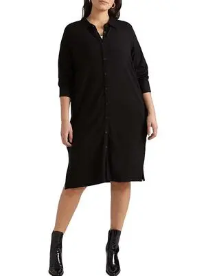 Universal Standard Sally Knee Length Dress - Black