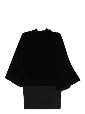 Rick Owens Velvet-effect Top - Black