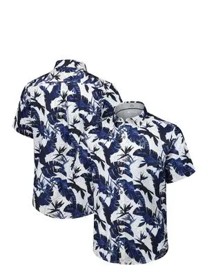 Tommy Bahama Dallas Cowboys Sunnyvale Blooms Camp Button-up Shirt - Navy