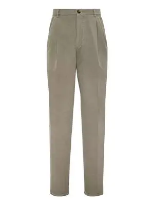 Brunello Cucinelli Straight-leg Trousers - Green