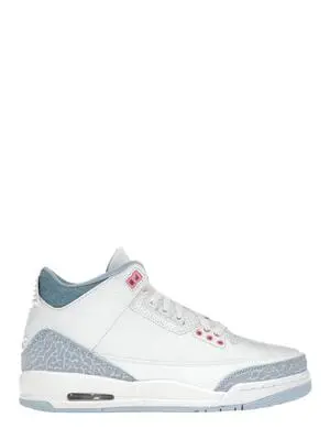JORDAN 3 Retro - White/cobalt Blue Bliss/football Grey