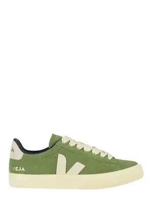 VEJA Campo Bold Suede Sneakers - Kiwi/pierre