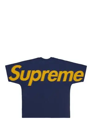 Supreme Intarsia Short Sleeve Top (ss25) Navy Blue