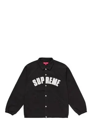 Supreme Arc Denim Coaches Jacket - Black