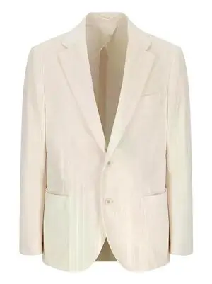 LARDINI Corduroy Blazer - Neutrals