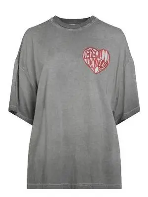 MSGM Printed T-shirt - Grey