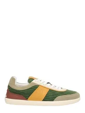 TOD'S Leather And Textile Fiber Sneakers - Green