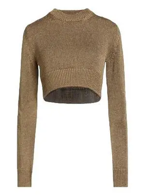 Palm Angels Knitted Sweater - Yellow