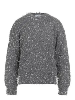 MSGM Knitted Sweater - Grey