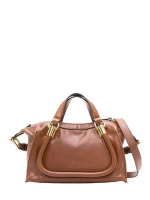 Chloé Smooth Grain Leather Bag Brown
