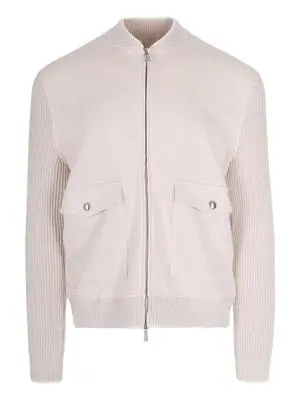 Eleventy Eleventy Jacket Sabbia Bianco