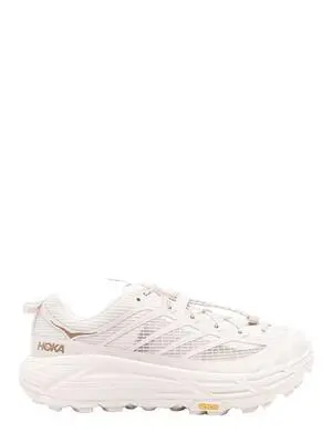 Hoka Lace-Up Sneakers Neutrals/white