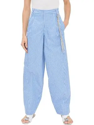 Essentiel Antwerp Hoek Barrel Leg Pants - Combo1 Lake Blue