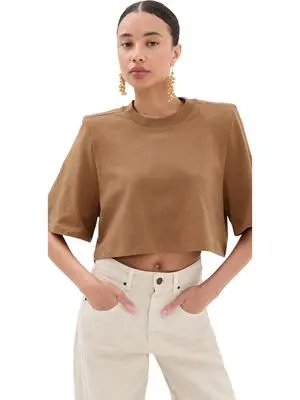 Isabel Marant Zaely Top - Caramel