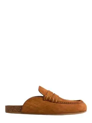 JW Anderson Stitch Loafers - Brown