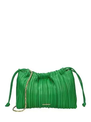 Calvin Klein Pleated Chain Bag - Green