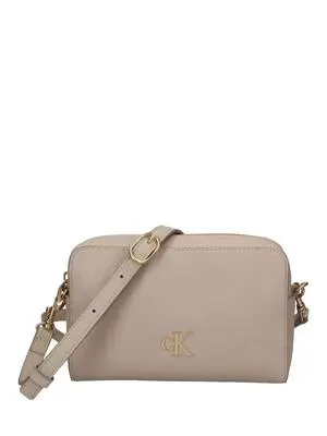 Calvin Klein Logo-plaque Chain-strap Bag - Neutrals