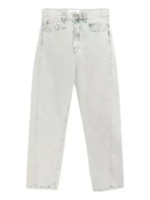 Études Studio Ring-detail Straight Jeans - Blue