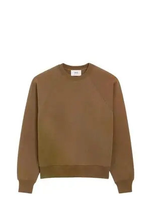 AMI Paris De Coeur Sweatshirt - Brown