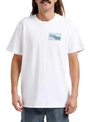 Quiksilver Coastal Vibes Graphic T-shirt - White