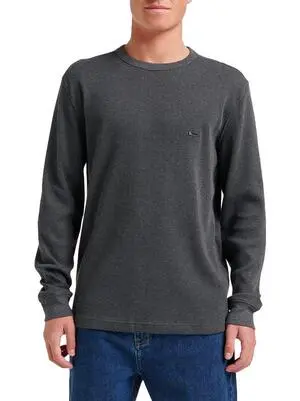 Quiksilver Nelson Long Sleeve Thermal Pullover - Black