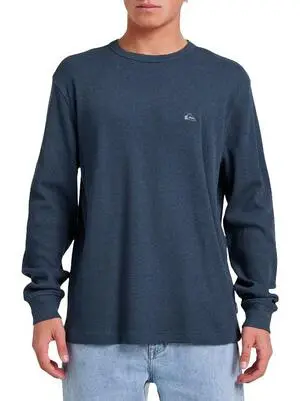 Quiksilver Nelson Long Sleeve Thermal Pullover - Sargasso Sea