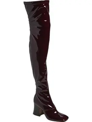 Chloé Janis Over-the-knee Boots - Obscure Red