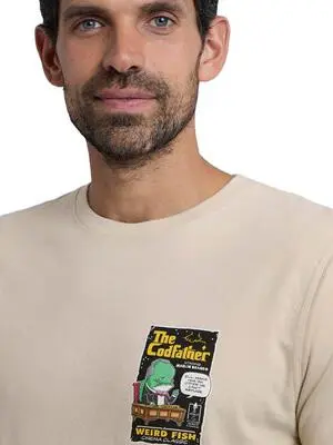 WEIRD FISH Codfather Heritage Wash Artist T-shirt String